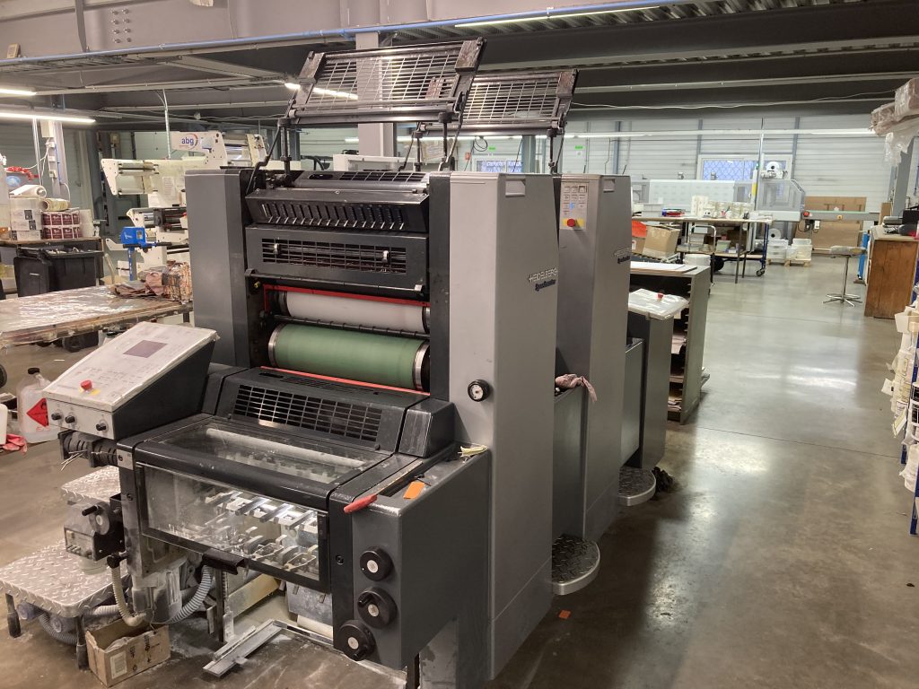Heidelberg Speedmaster SM 52 2 2 Colours Offset Printing Machine From