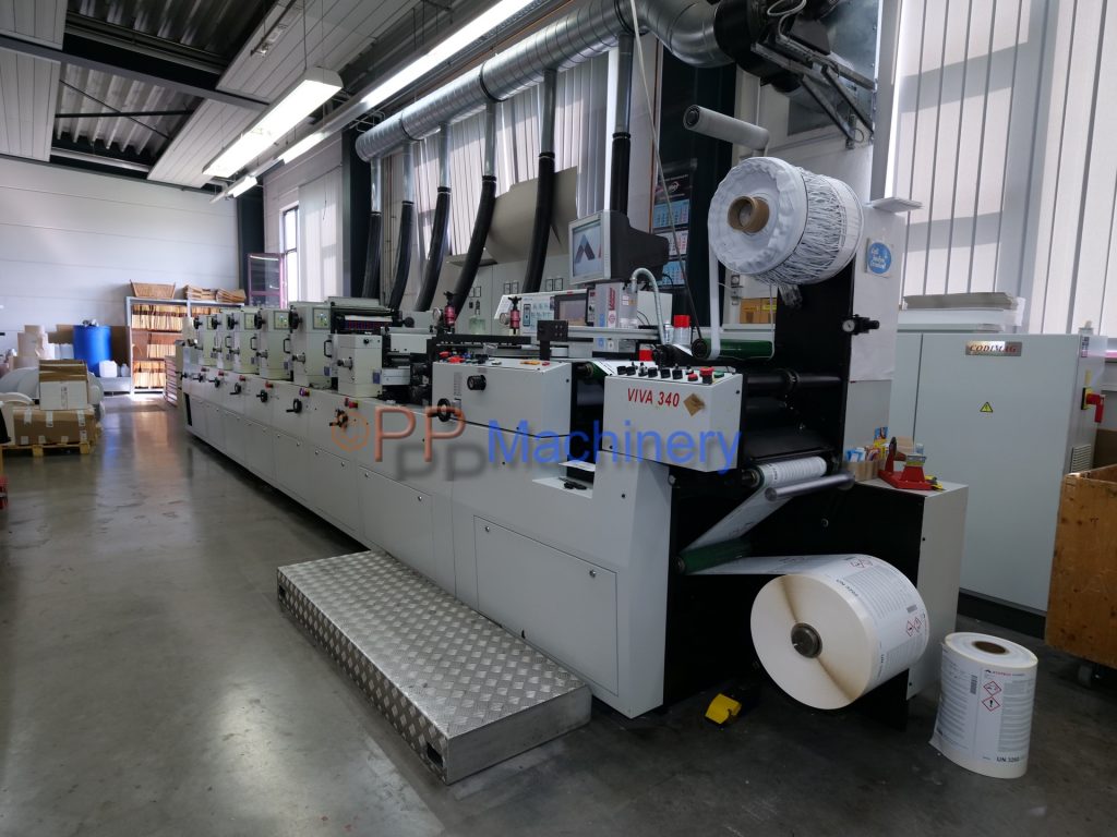 5 COLOURS + COATER INTERMITTENT LABEL PRESS FROM 2006 – PP Machinery ...