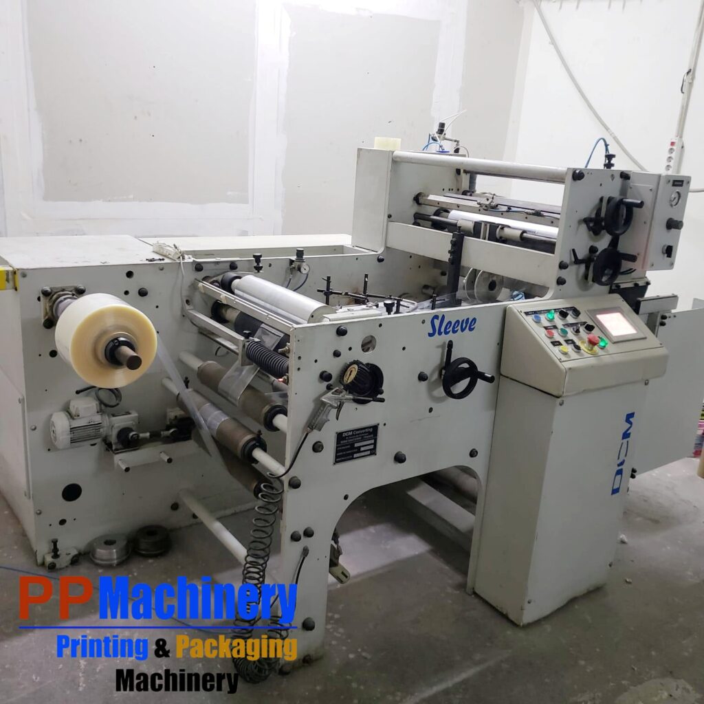 DCM SLEEVE 610 SEAMING AND FORMING MACHINE from 2005 – PP Machinery ...