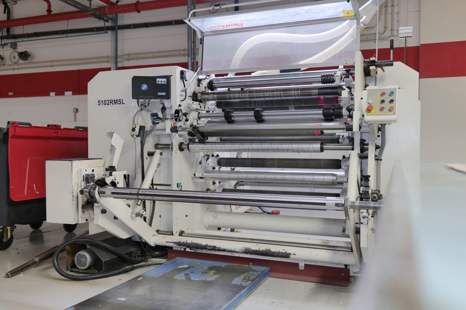 DCM-SPAG PANTHERE SLITTER REWINDER FOR FLEXIBLES 1050 mm | PP Machinery - Printing - Packaging ...