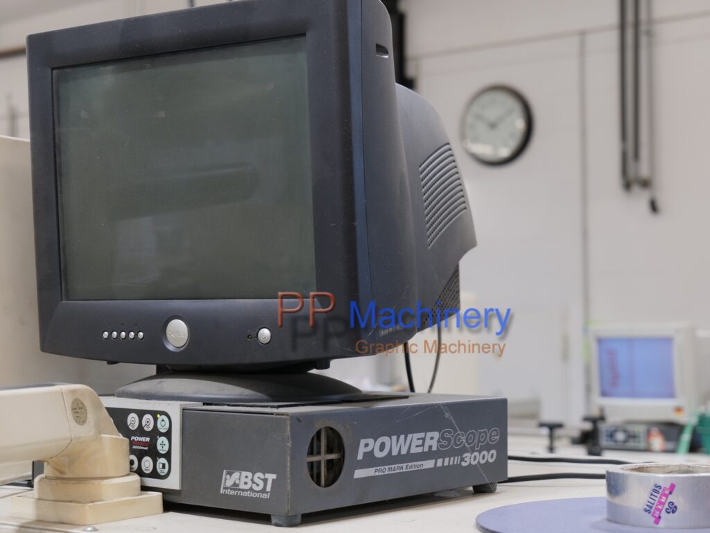 MPS EP 410 – 9 colours flexo label press from 2002 – delam relam – cold ...