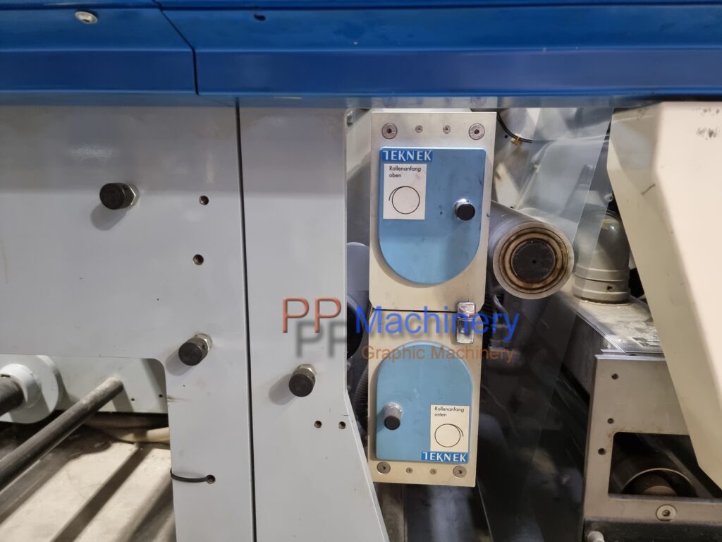 MPS EP 410 – 9 colours flexo label press from 2002 – delam relam – cold ...