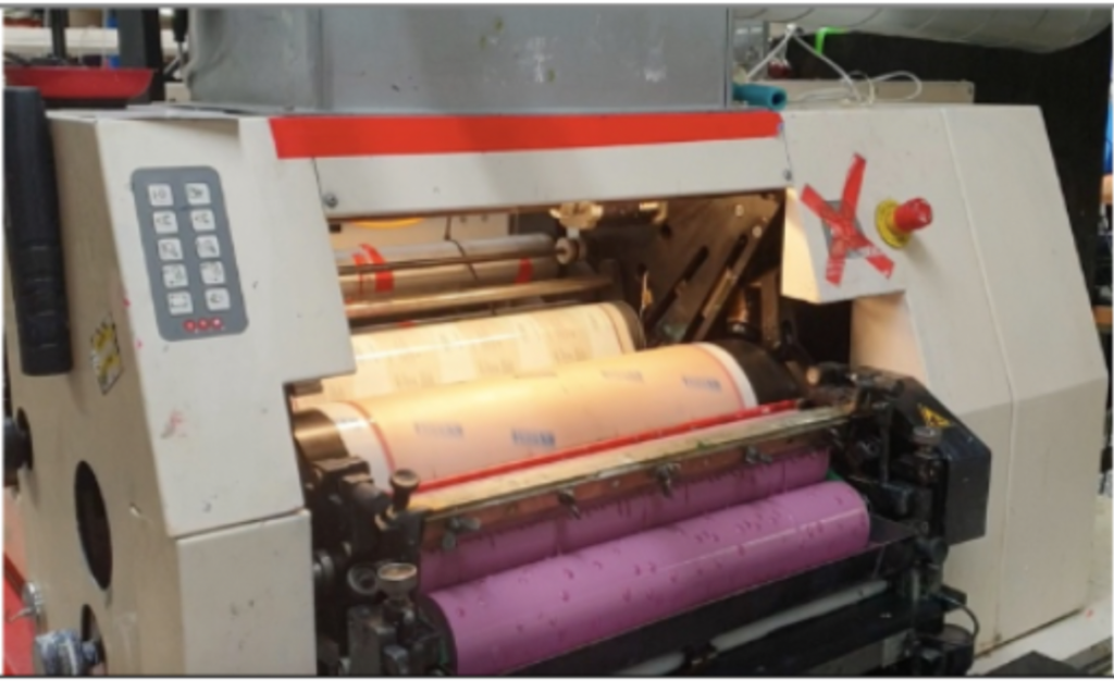 MPS EP 510 9 Colours Flexo printing press with cold foil – chilled ...