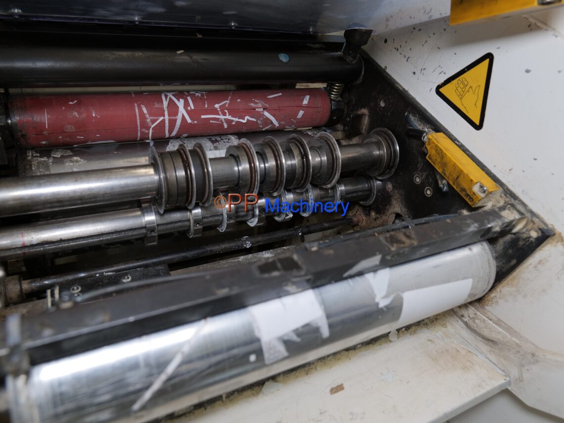 ABG Omega SR 330 Blank label production line – Slitter Rewinder Rotary ...