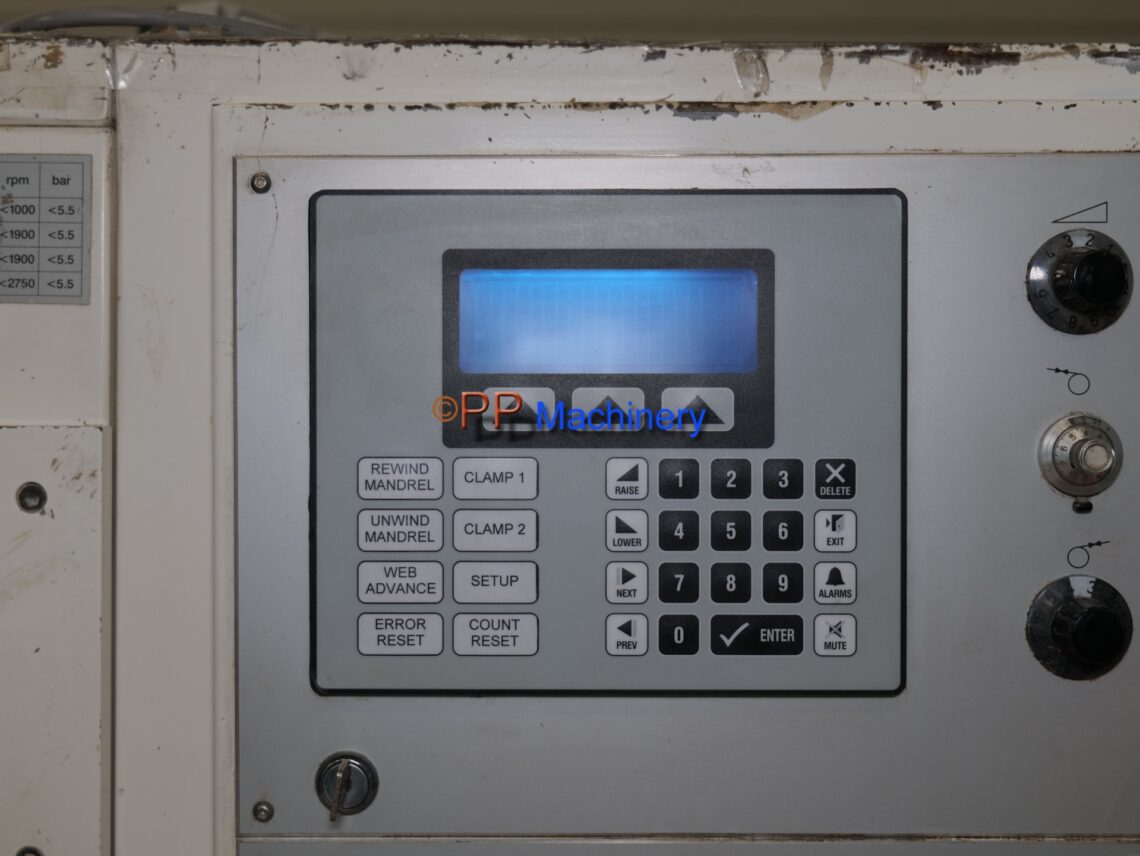 ABG Omega SR 330 Blank label production line – Slitter Rewinder Rotary ...