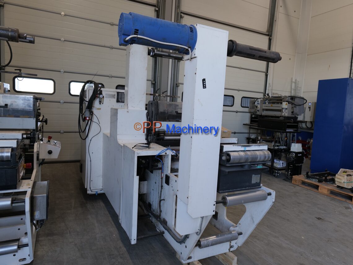 ABG Omega SR 330 Blank label production line – Slitter Rewinder Rotary ...