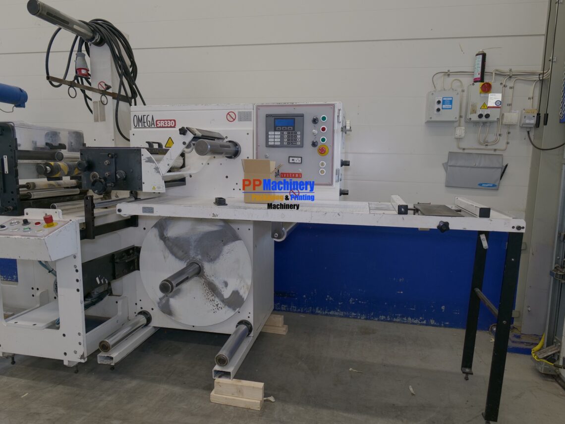 ABG Omega SR 330 Slitter Rewinder Die Cutter form 2007 – Blank label ...