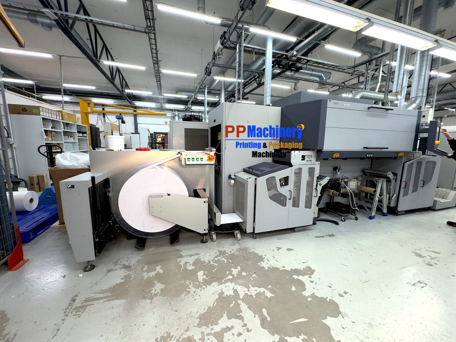 Durst Tau 330 UV Inkjet Label Press from 2015 – PP Machinery – Printing ...