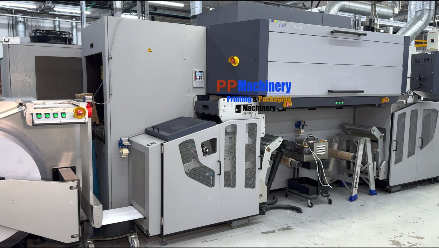 Durst Tau 330 UV Inkjet Label Press from 2015 – PP Machinery – Printing ...