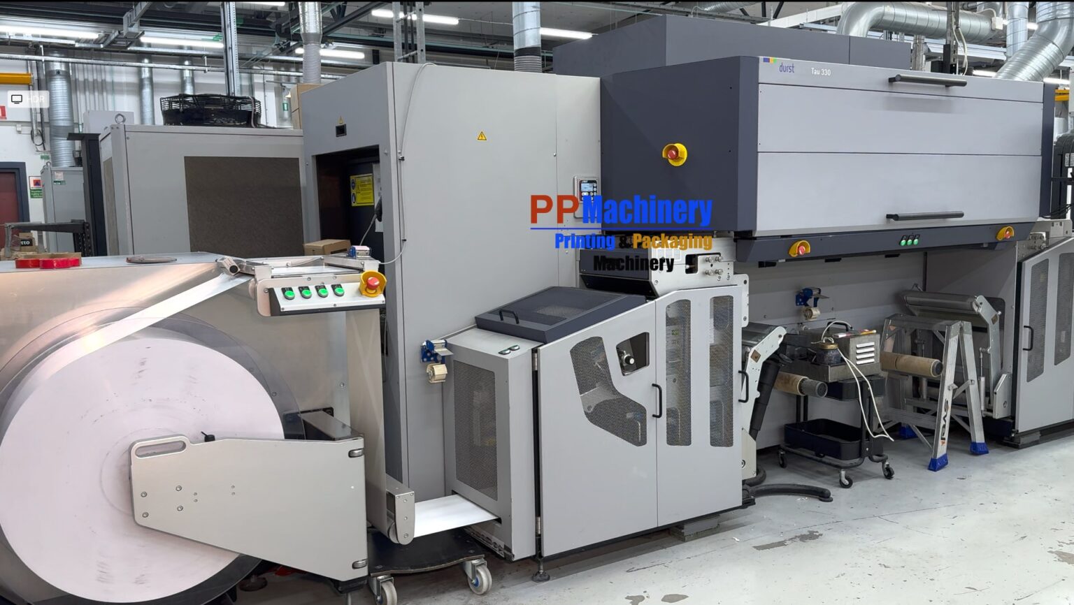 Durst Tau 330 UV Inkjet Label Press from 2015 – PP Machinery – Printing ...