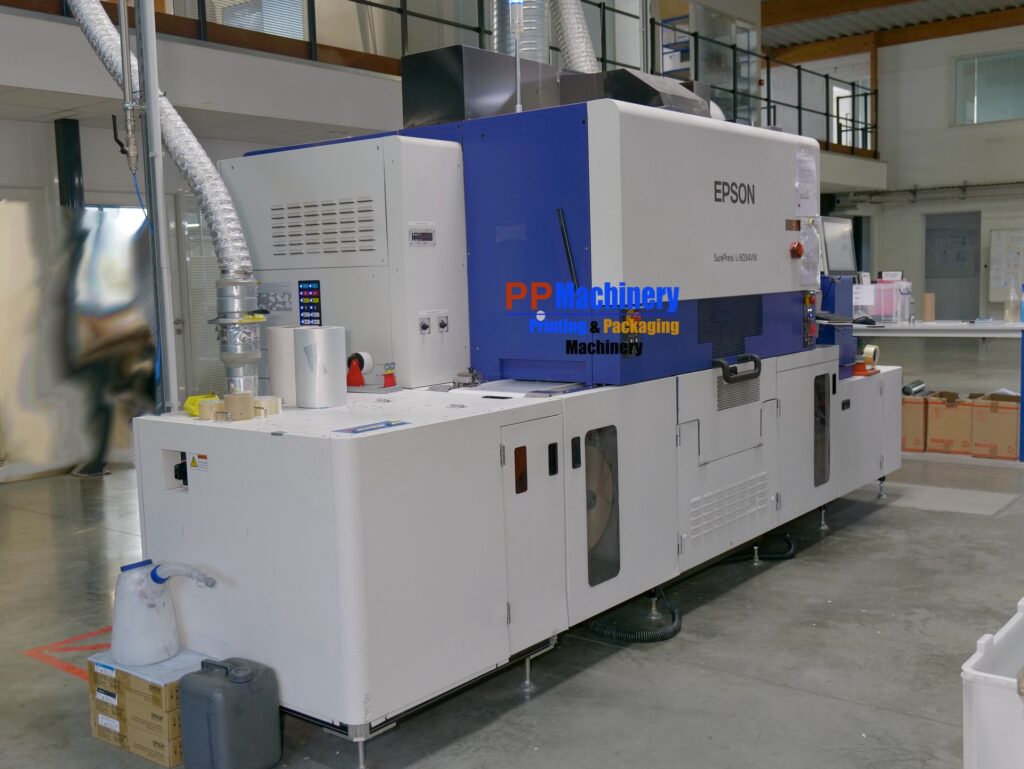 Epson SurePress L-6034VW Digital Label Press with inkjet technology ...