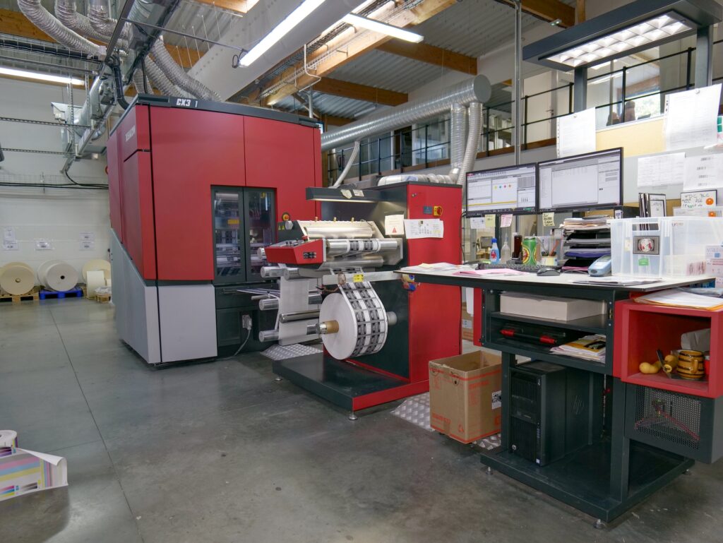 2017 XEIKON CX3 DIGITAL LABEL PRESS – PP Machinery – Printing ...