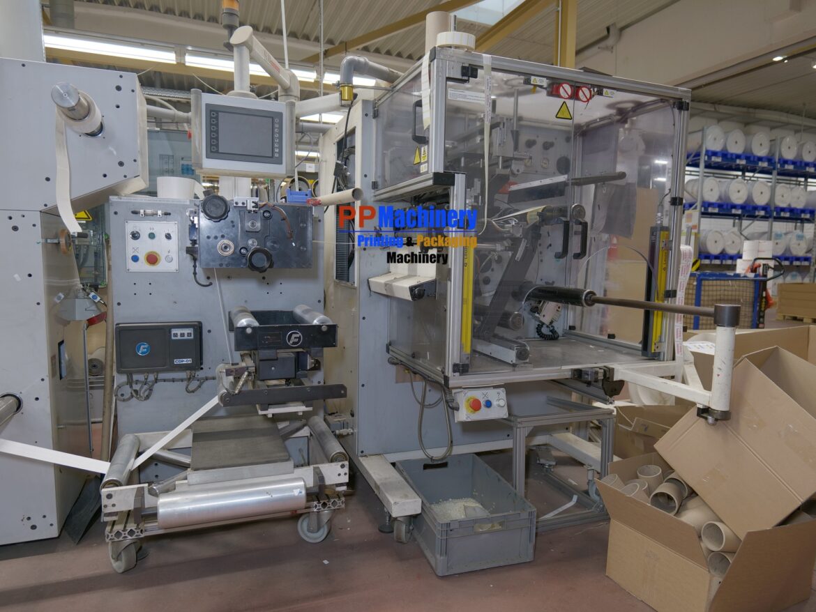ABG Vectra 410 from 2002 with slitting unit and turning bar – PP ...