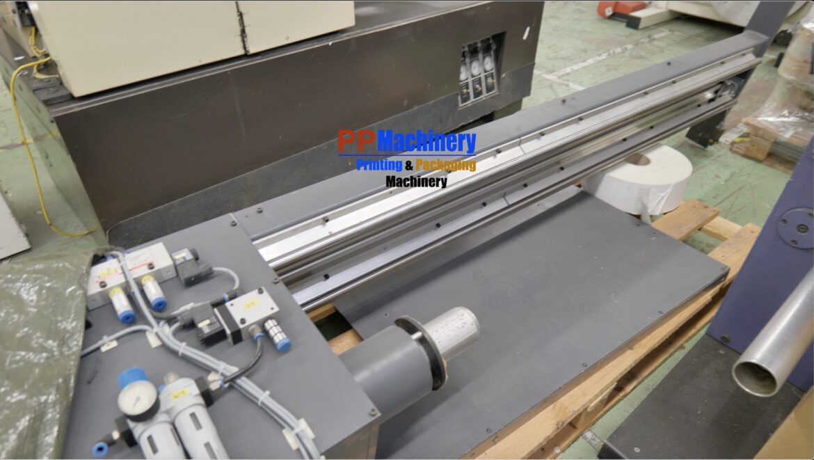 Gallus TR 510 Turret Rewinder with auto dispenser auto eject and ...