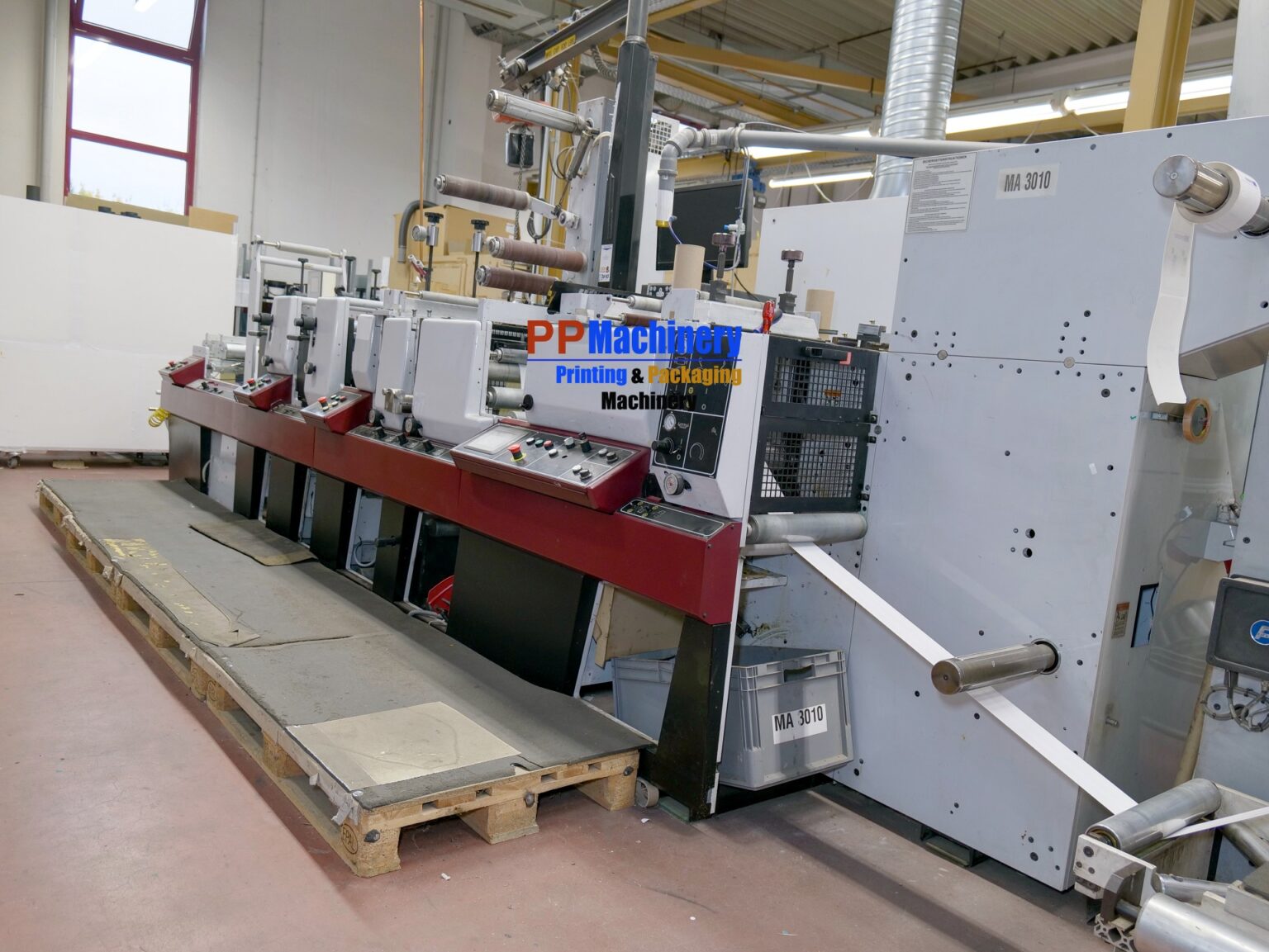 MARK ANDY LP 3000 6 COLOURS FLEXO PRINTING PRESS – PP Machinery ...