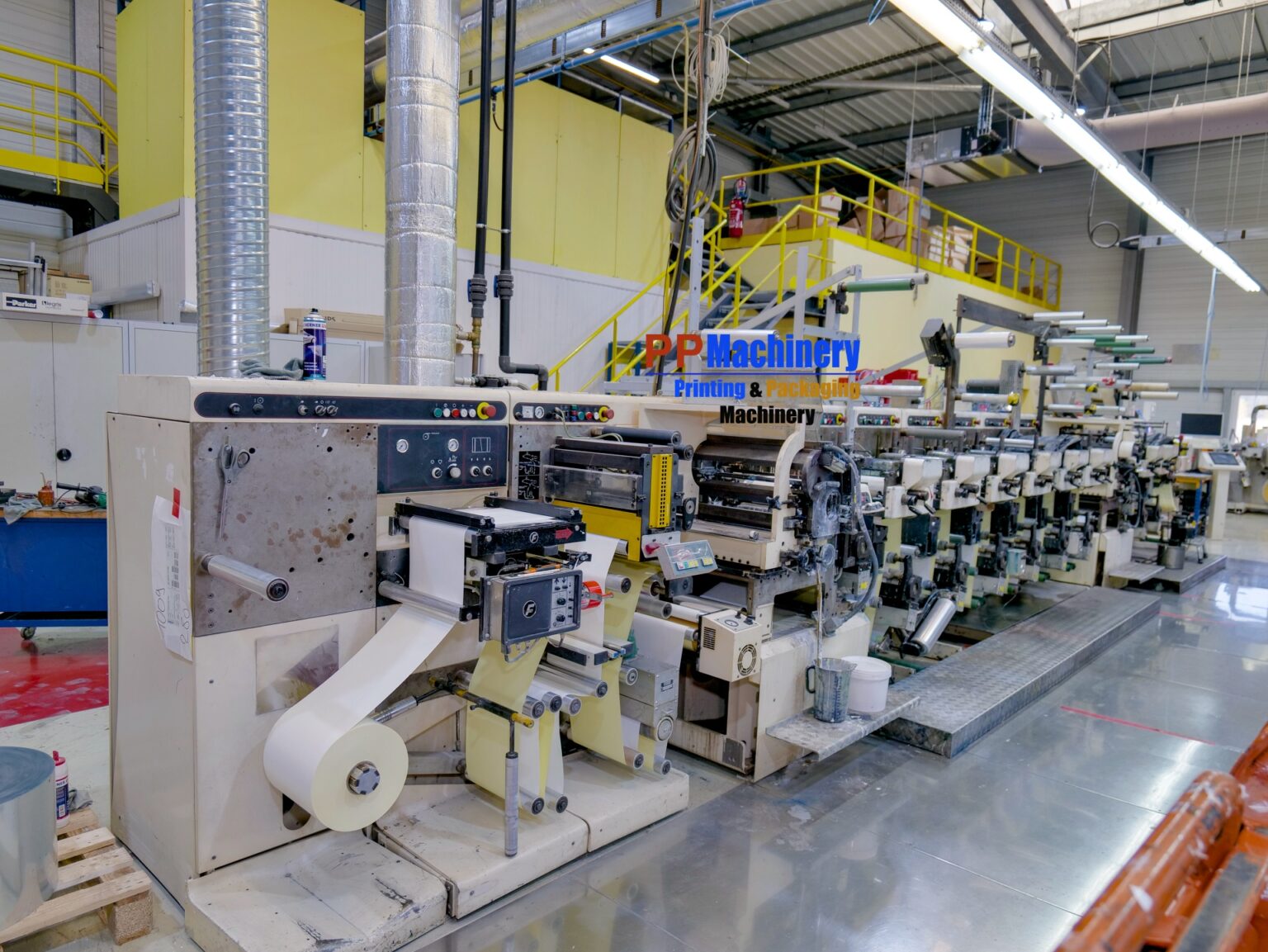 2002 Nilpeter FA 3300 10 colours 8 flexo units label press – PP ...