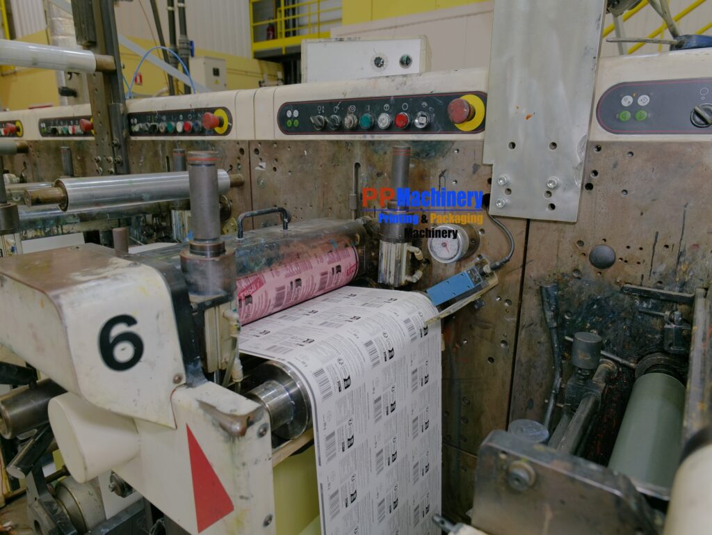 2002 Nilpeter FA 3300 10 colours 8 flexo units label press – PP ...