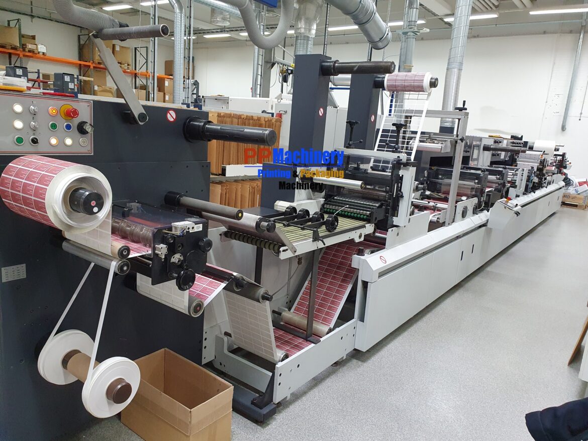 ABG Digicon label fininsher -hot foil – cold foil – lamination – delam ...