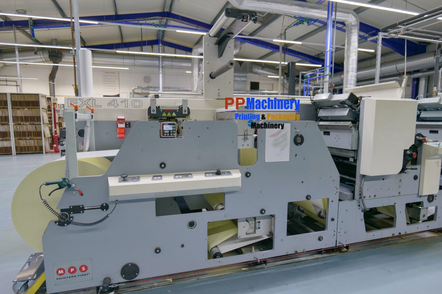 MPS EXL 410 7 colors offset and Flexo label press from 2011 – PP ...