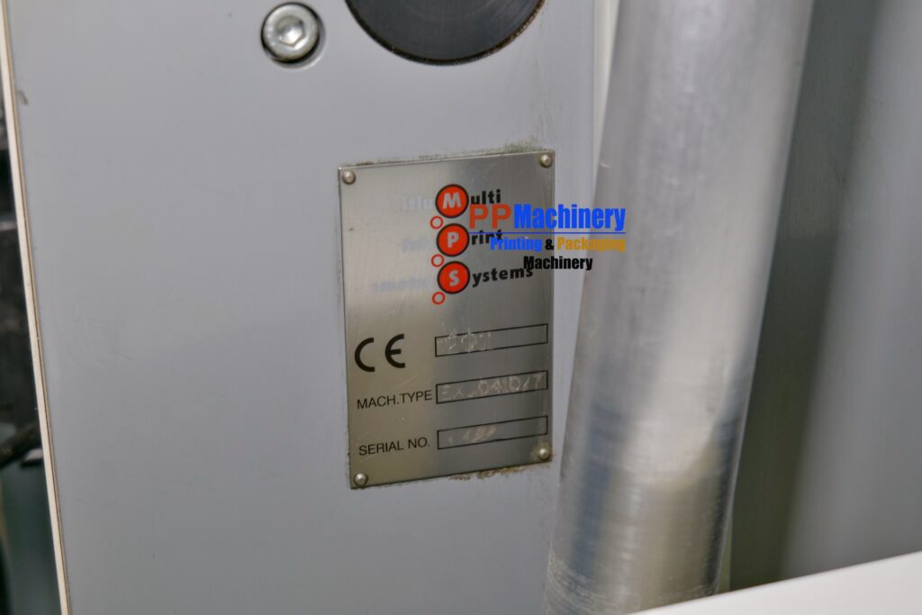 MPS EXL 410 7 colors offset and Flexo label press from 2011 – PP ...