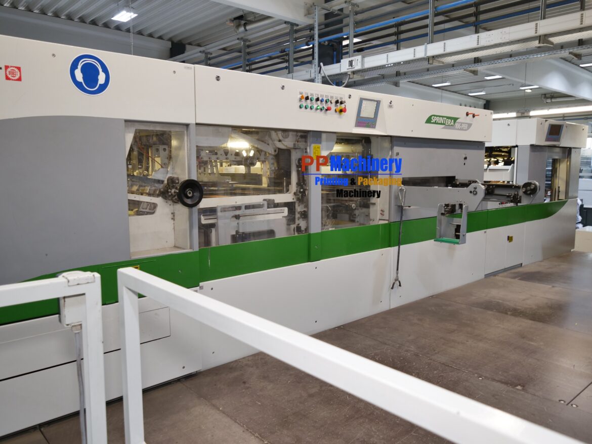 BOBST SPRINTERA 106 PER automatic die cutter with power register – PP ...