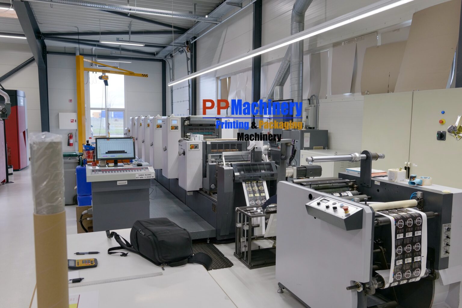 WEIGANG ZX-450 Intermittent Offset label printing machine – PP ...