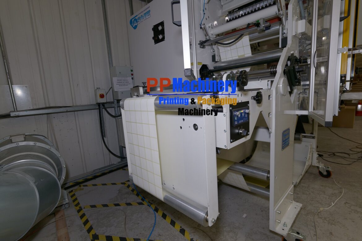 ASHE OPAL 4 520mm/ 20 inch glueless turret rewinder – PP Machinery ...