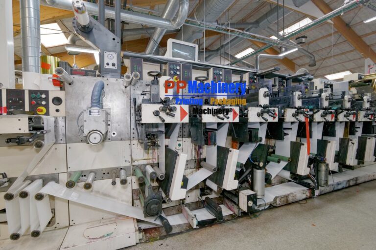 Nilpeter F 2400 8 colours flexo label press in excellent condition ...