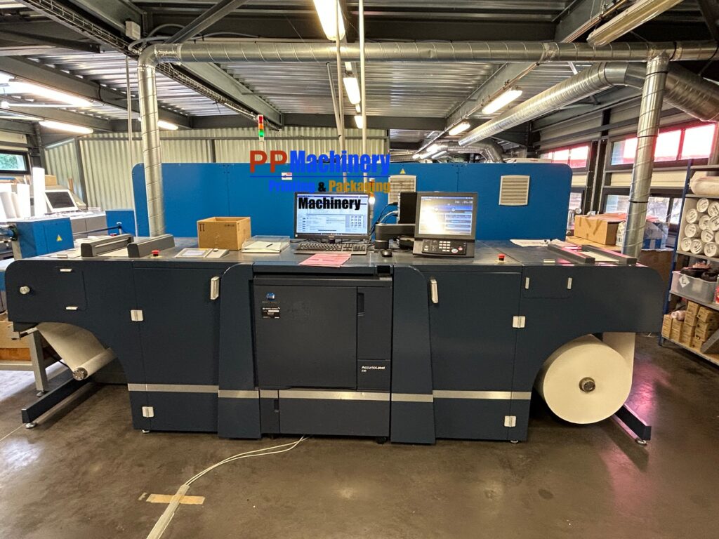 Konica Minolta Accuriolabel 230 Digital label printing machine like new ...